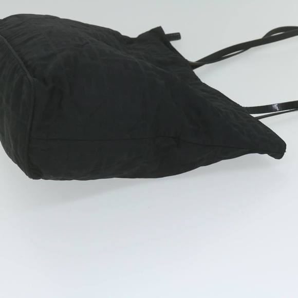 Fendi | Bags | Fendi Zucca Canvas Tote Bag Black Auth Ar1225 | Poshmark